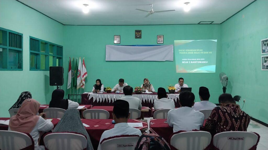 Rapat Dinas dan Rapat Pleno Kenaikan Kelas VII dan VIII MTsN 5 ... Rapat Dinas dan Rapat Pleno Kenaikan Kelas VII dan VIII MTsN 5 ...